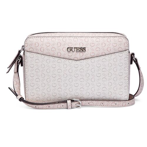 Bolsa guess factory estilo crossbody en color rosa multi modelo ...