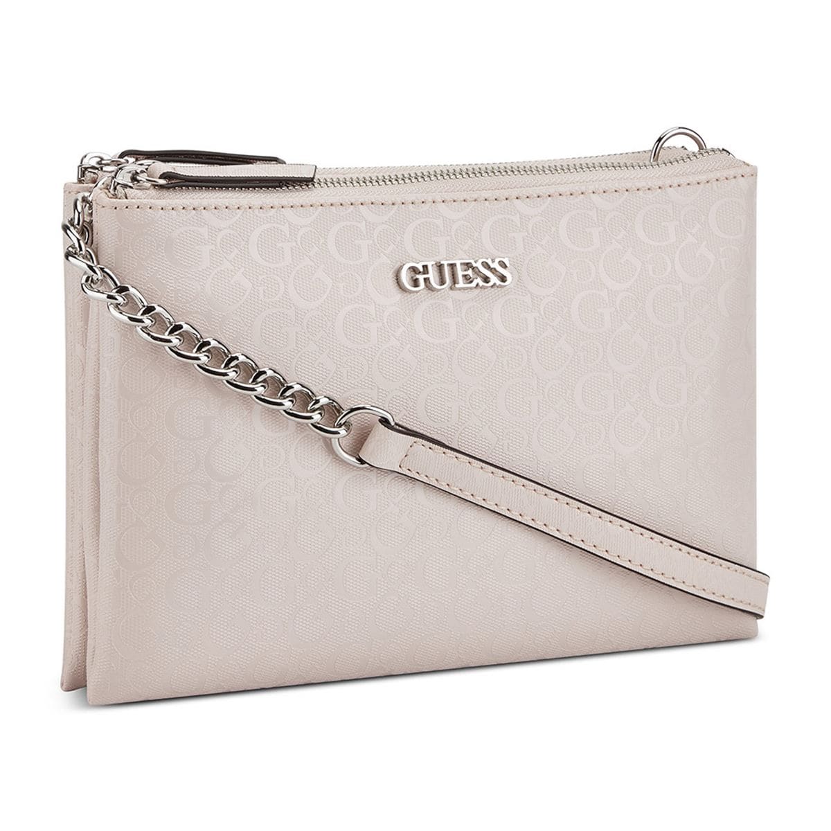 Bolsa Guess Factory Estilo Crossbody En Color Rosa Modelo Sa872976-Ros