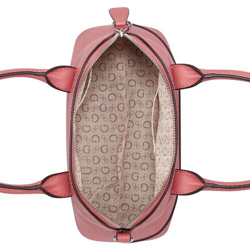 Bolsa Guess Factory Estilo Small Satchel En Color Rojo Claro Modelo ...