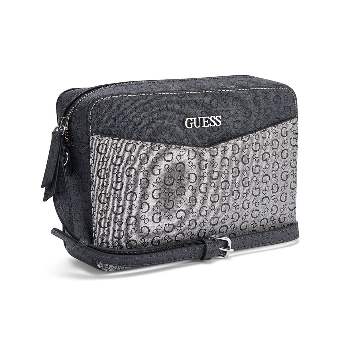 Bolsa Guess Factory Crossbody en color Negro