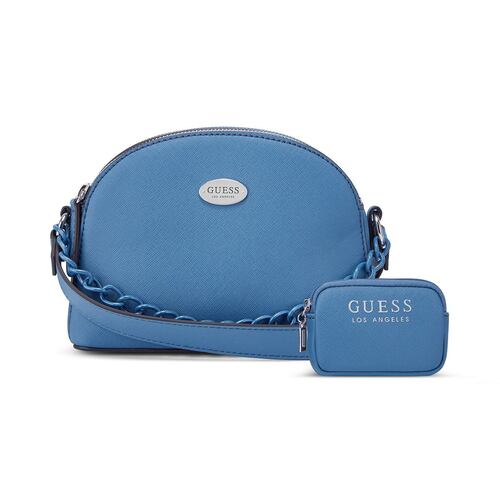 Bolso Crossbody Guess Factory Azul para Mujer