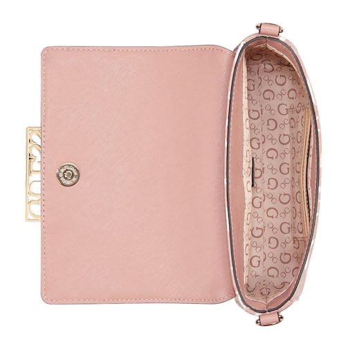 Bolso Crossbody Rosa Guess Factory para Mujer