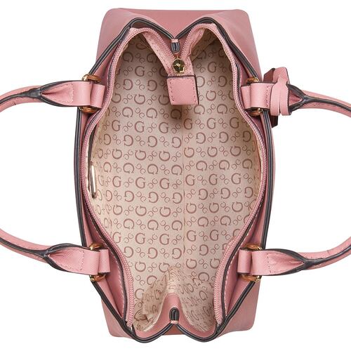 Bolso Satchel Rosa Guess Factory para Mujer