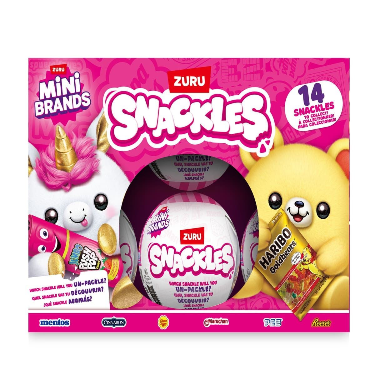 Figura Coleccionable Snackles Mini Brands Int Wave 2 Plush de Zuru