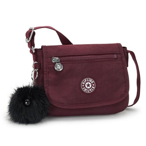 Bolsa Crossbody Bags Color Vino Para Mujer Kipling