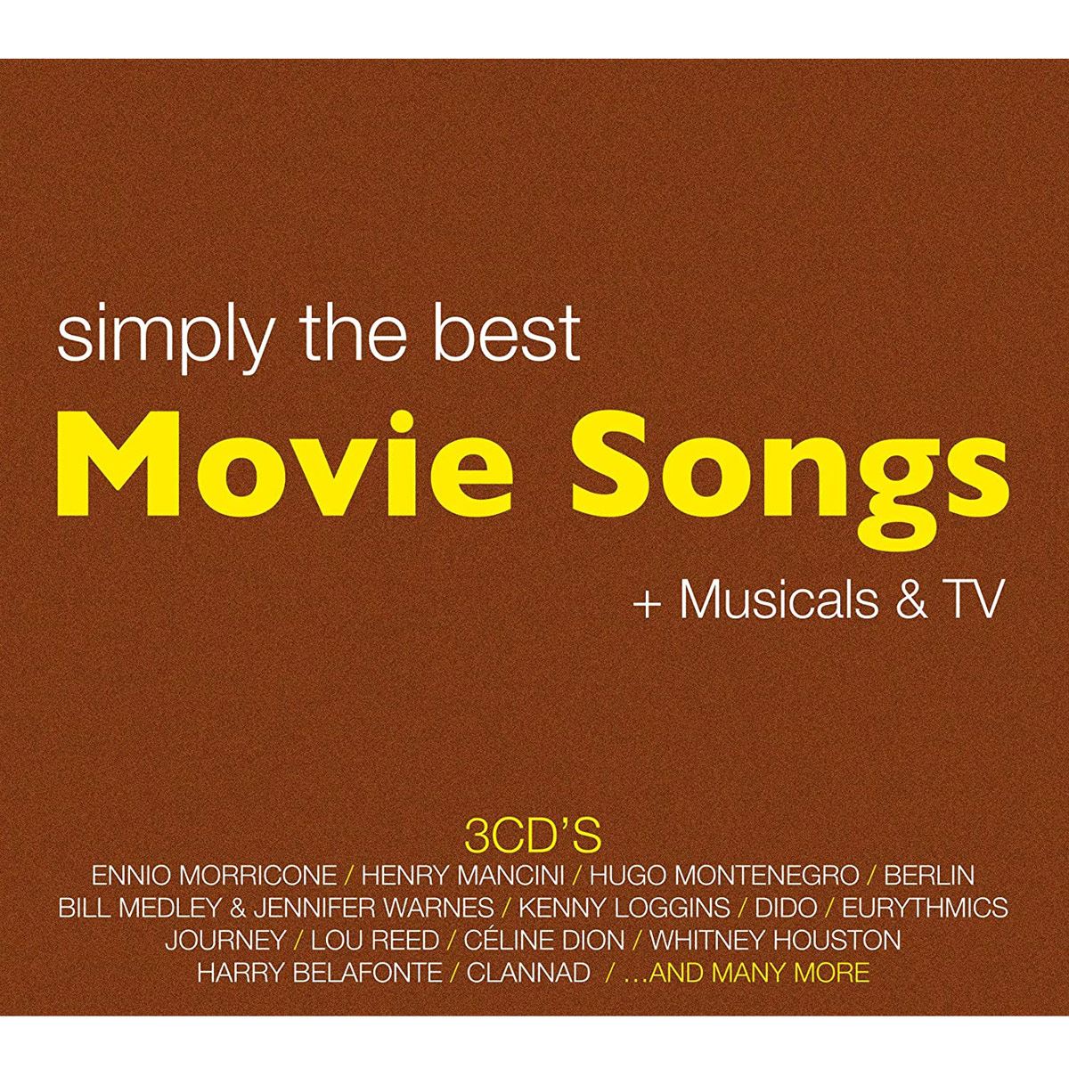 CD3 Varios - Simply The Best Movie Songs + Musicals & TV