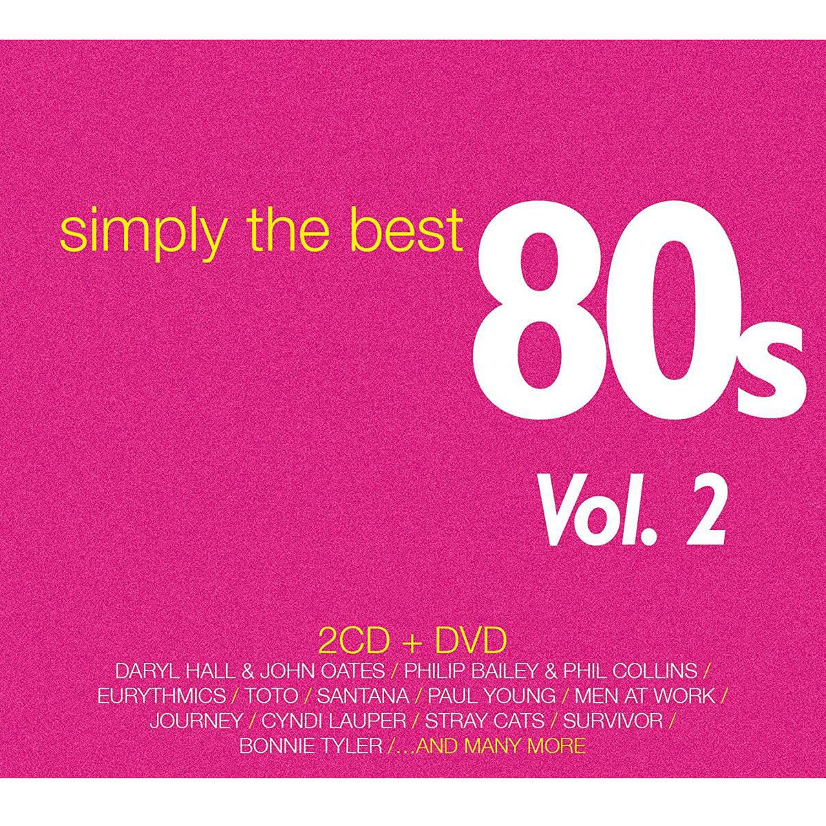 CD2+DVD Varios Simply The Best 80s