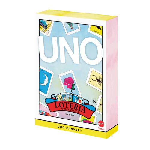 UNO Juego de Cartas Canvas Lotería