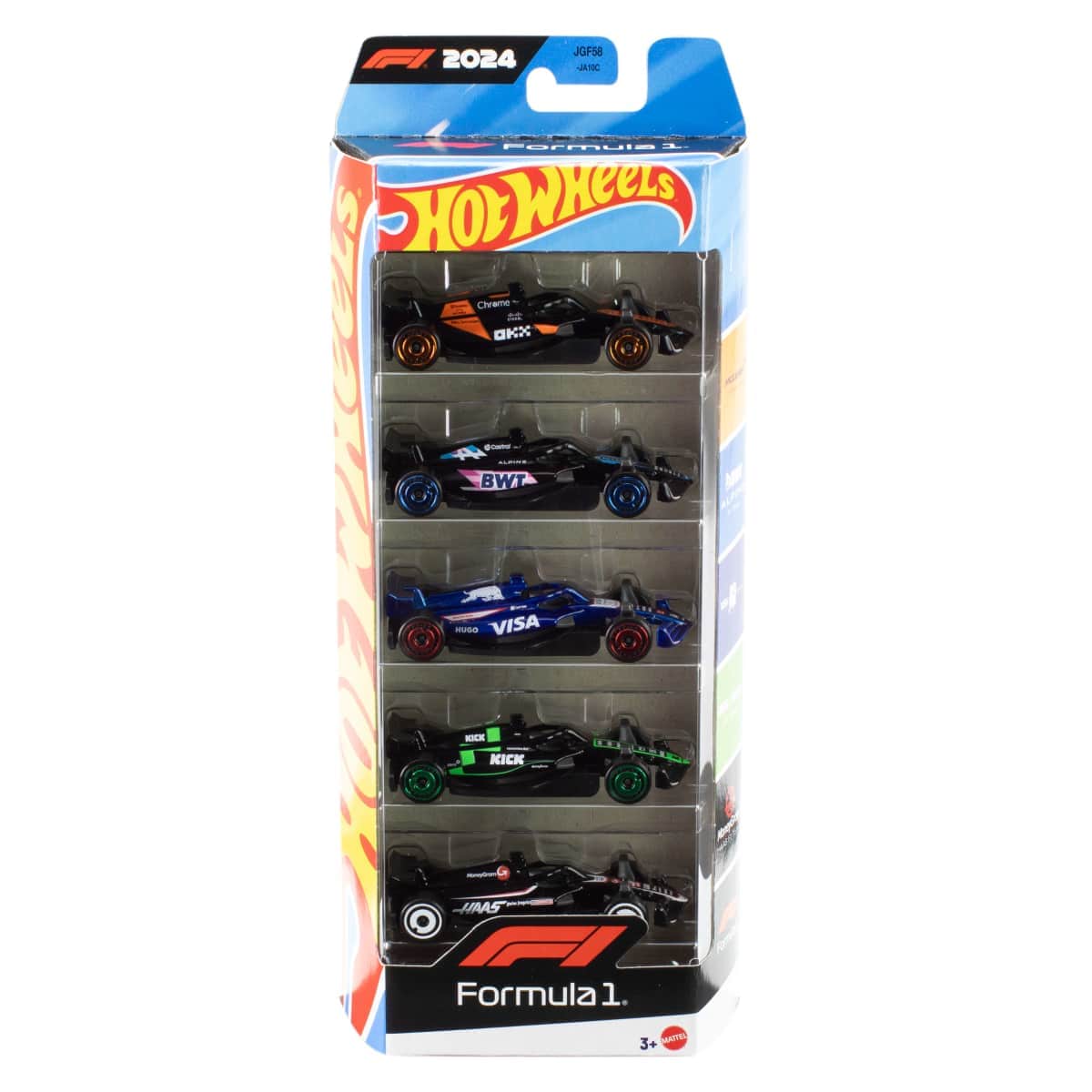 Hot Wheels Vehículo de Juguete Racing Paquete de 5 Autos