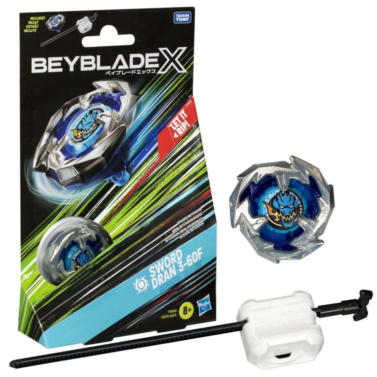 Kit Inicial Beyblade X Claw Leon 5-60 P de Hasbro
