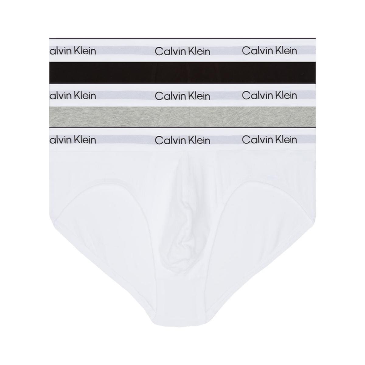 Trusa Icon Cotton Calvin Klein Hip Brief Talla Extra Grande para Hombre
