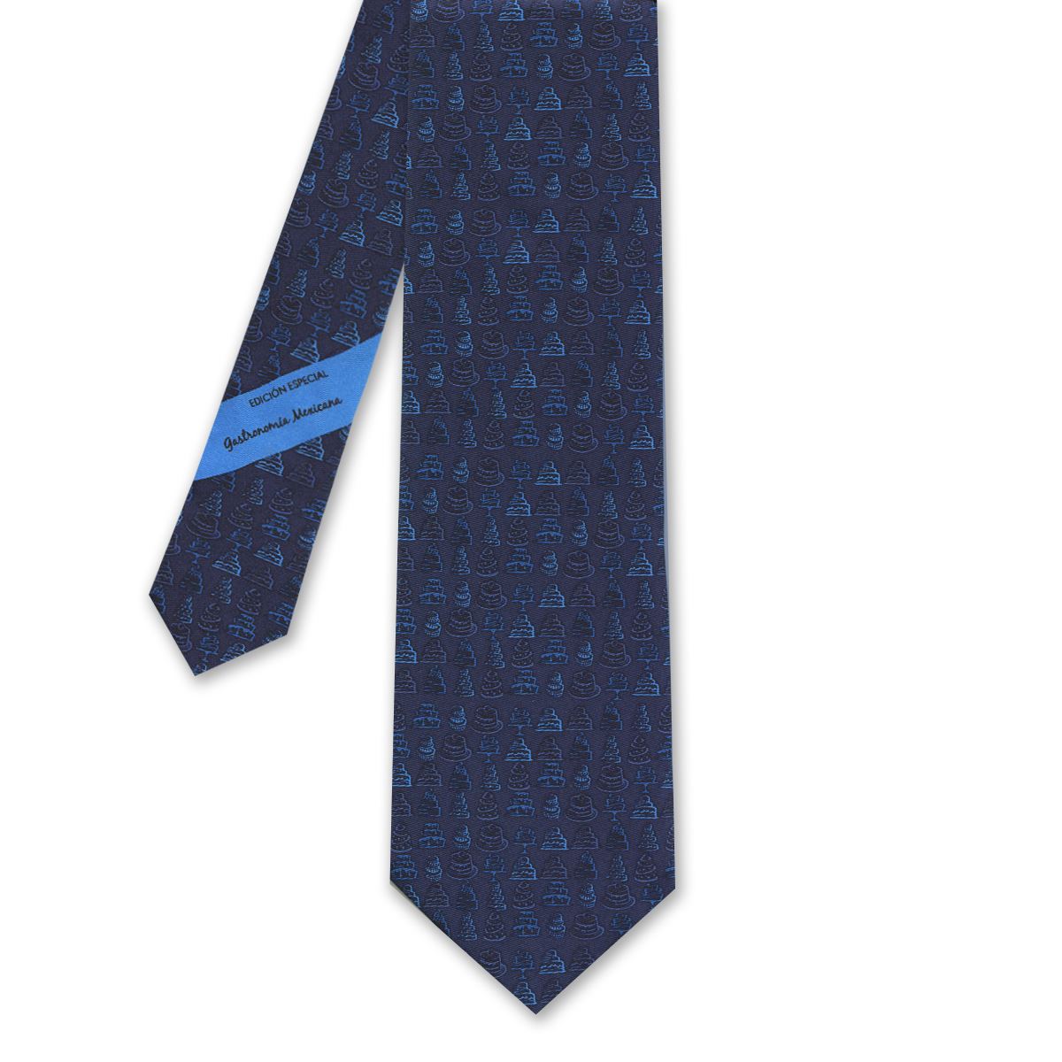 Corbata S Colección Pasteles Marino
