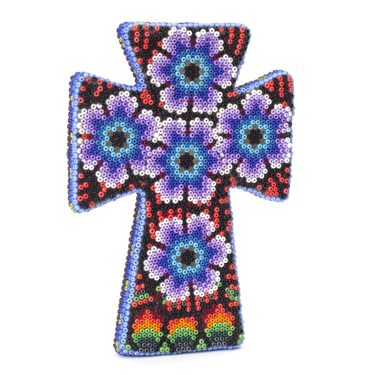 Cruz Huichol HIXI - Artesanía