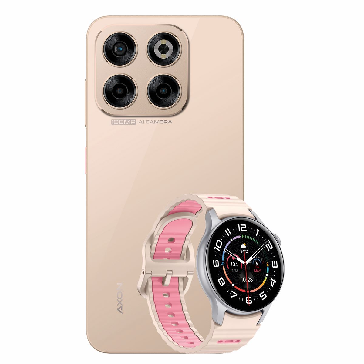 ZTE Axon 70 256GB Dorado Telcel R9