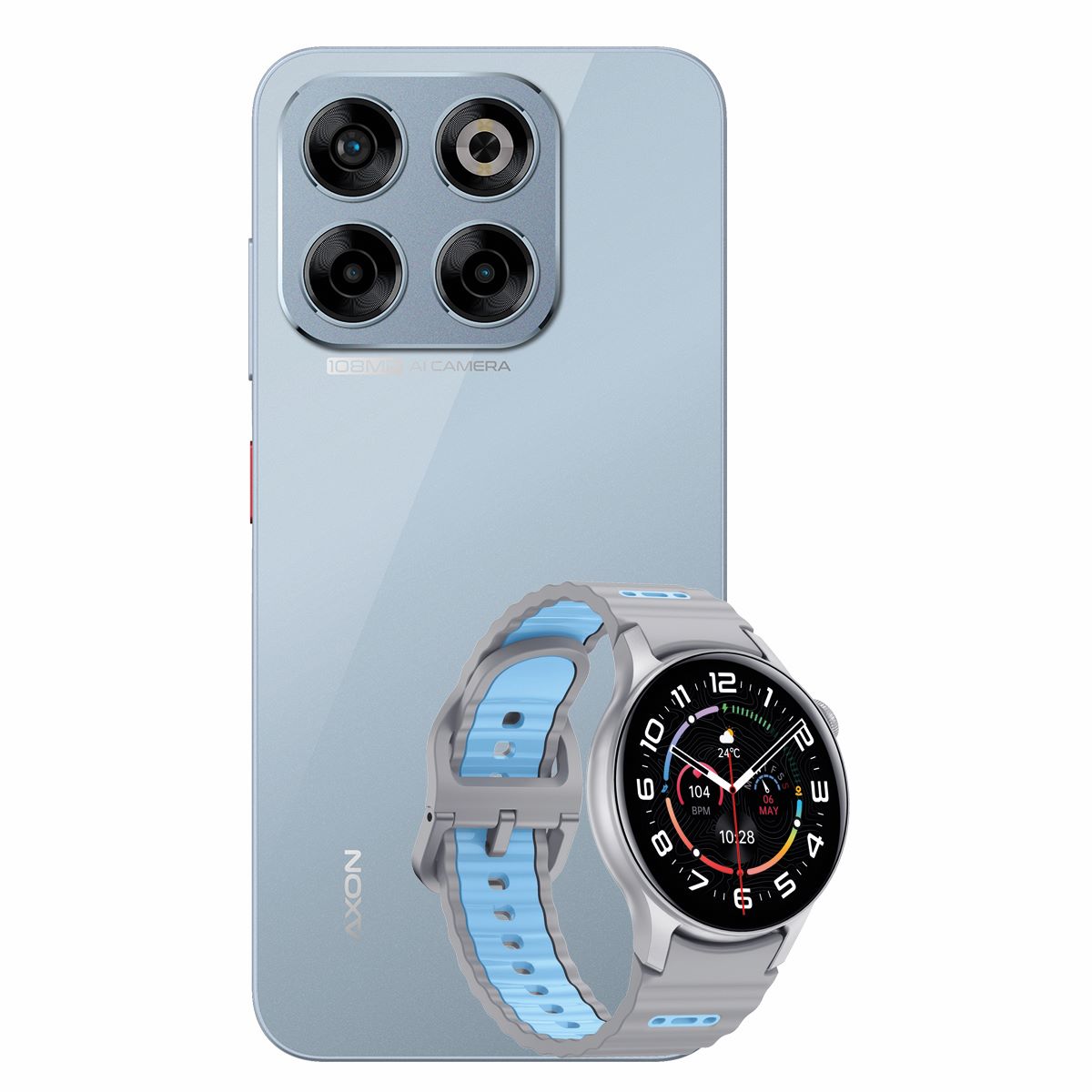 ZTE Axon 70 256GB Gris Telcel R9