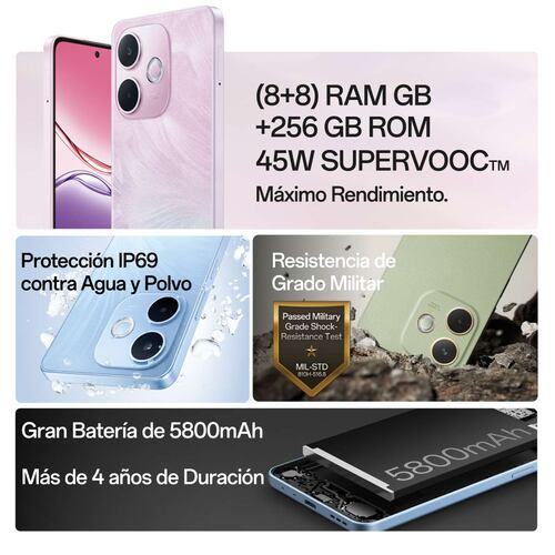 Oppo A5 Pro 256GB Verde Telcel R6