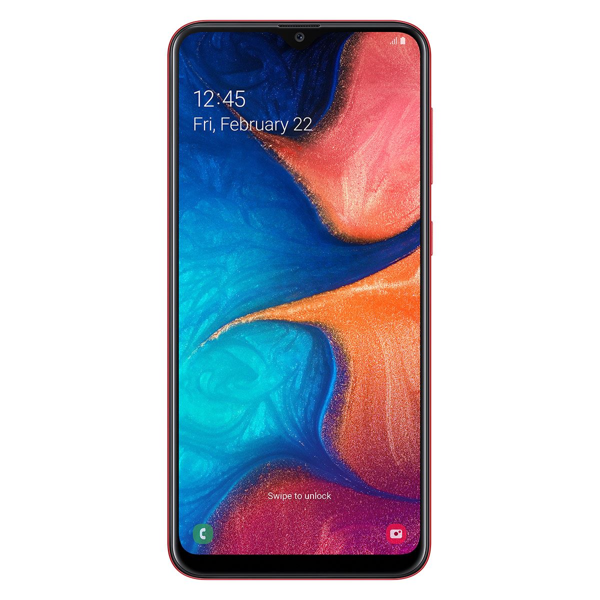 Celular Samsung A205 Galaxy A20 Color Rojo R6 (Telcel)