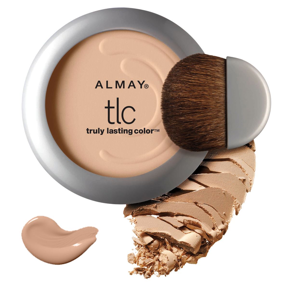 Almay Truly L Clear Pressed Powder Medium Deep