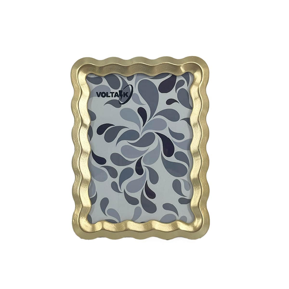 Portarretrato MDF Vidrio 5 x 7 cm Plata Voltak
