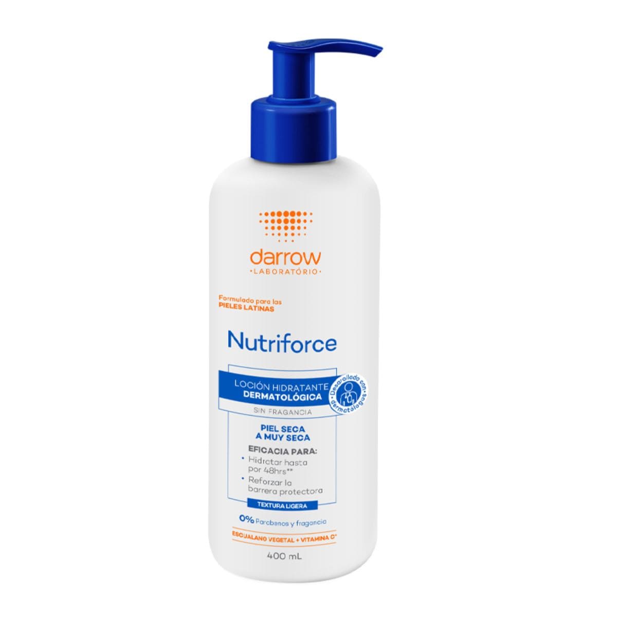 Nutriforce Loción Hidratante con Vitamina C y E 400 ml