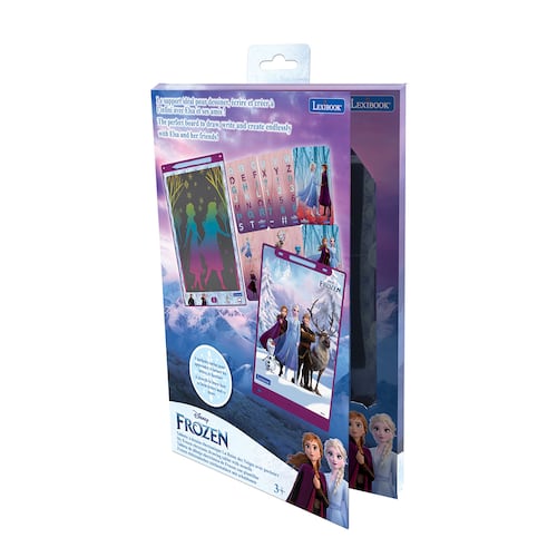 Tableta Frozen De Dibujo Multicolor 11" Con Pantalla E-Ink Y Plantillas