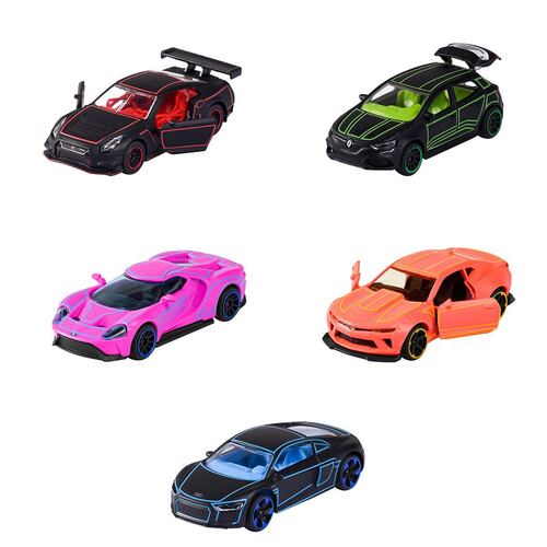 Juego De 5 Majorette Light Racer