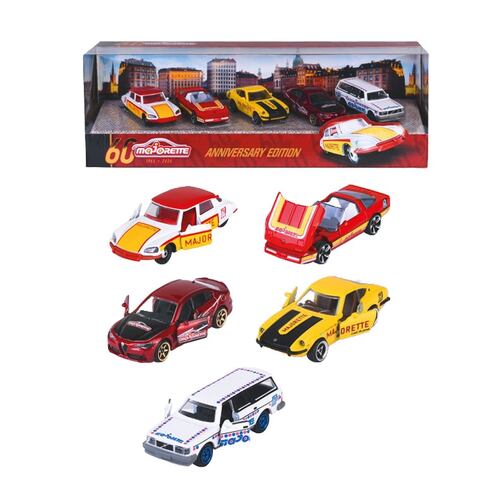 Giftpack 5pza Aniversario Premium Majorette