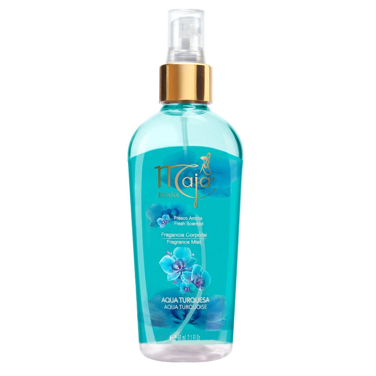 Mini Body Splash Maja Aqua Turquesa 60 Ml 60ml