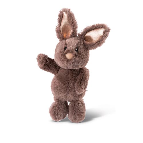 Peluche Conejo marrón oscuro 20cm