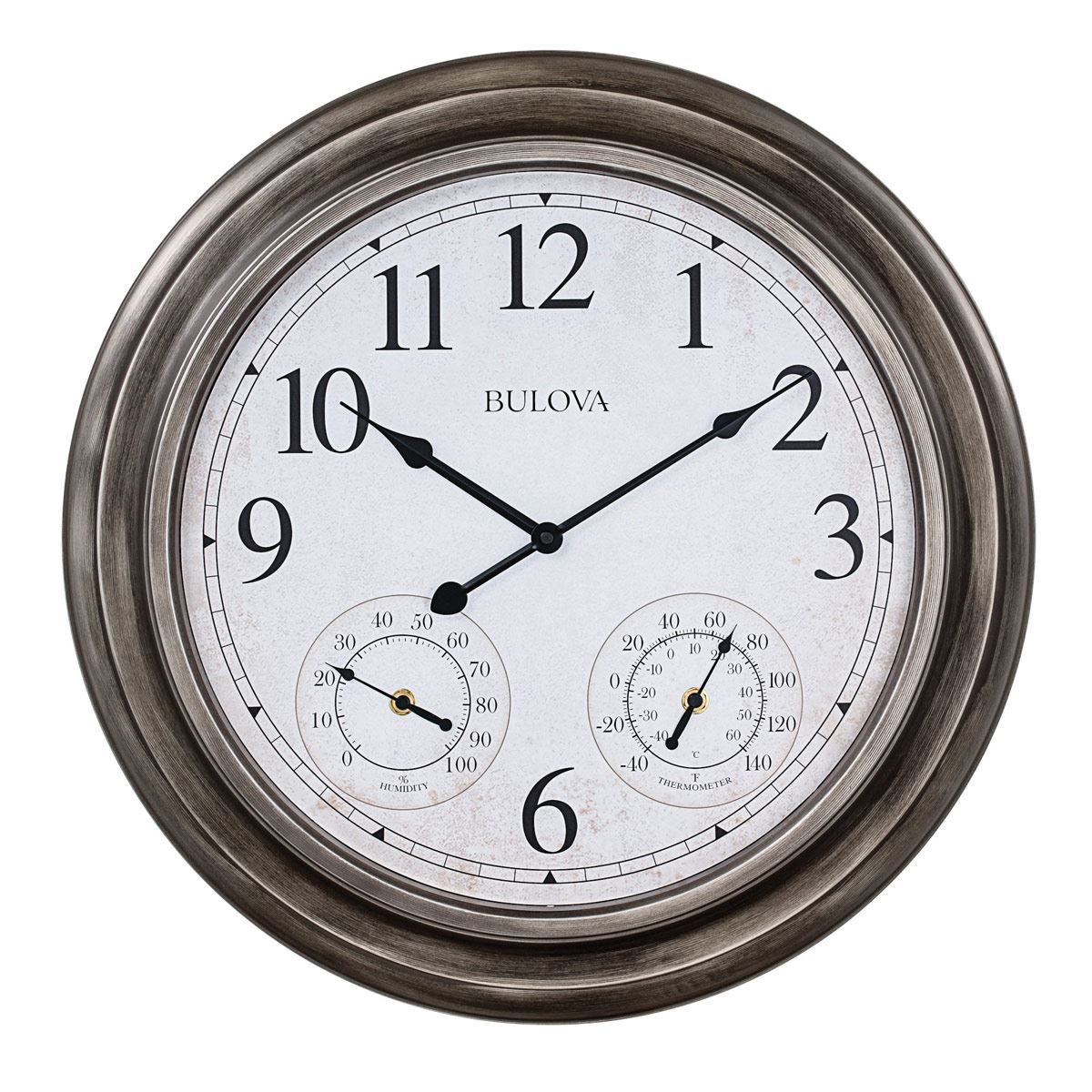 Reloj Bulova de pared block island C4125