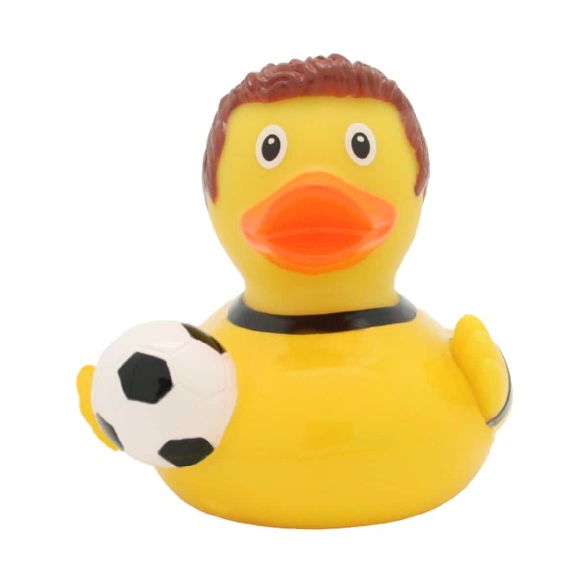 Patito de Hule Jugador de Soccer