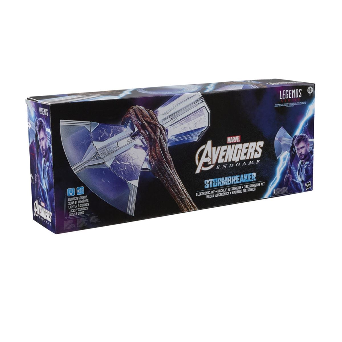 Marvel Avengers: Endgame - Stormbreaker de Thor - Hacha electrónica