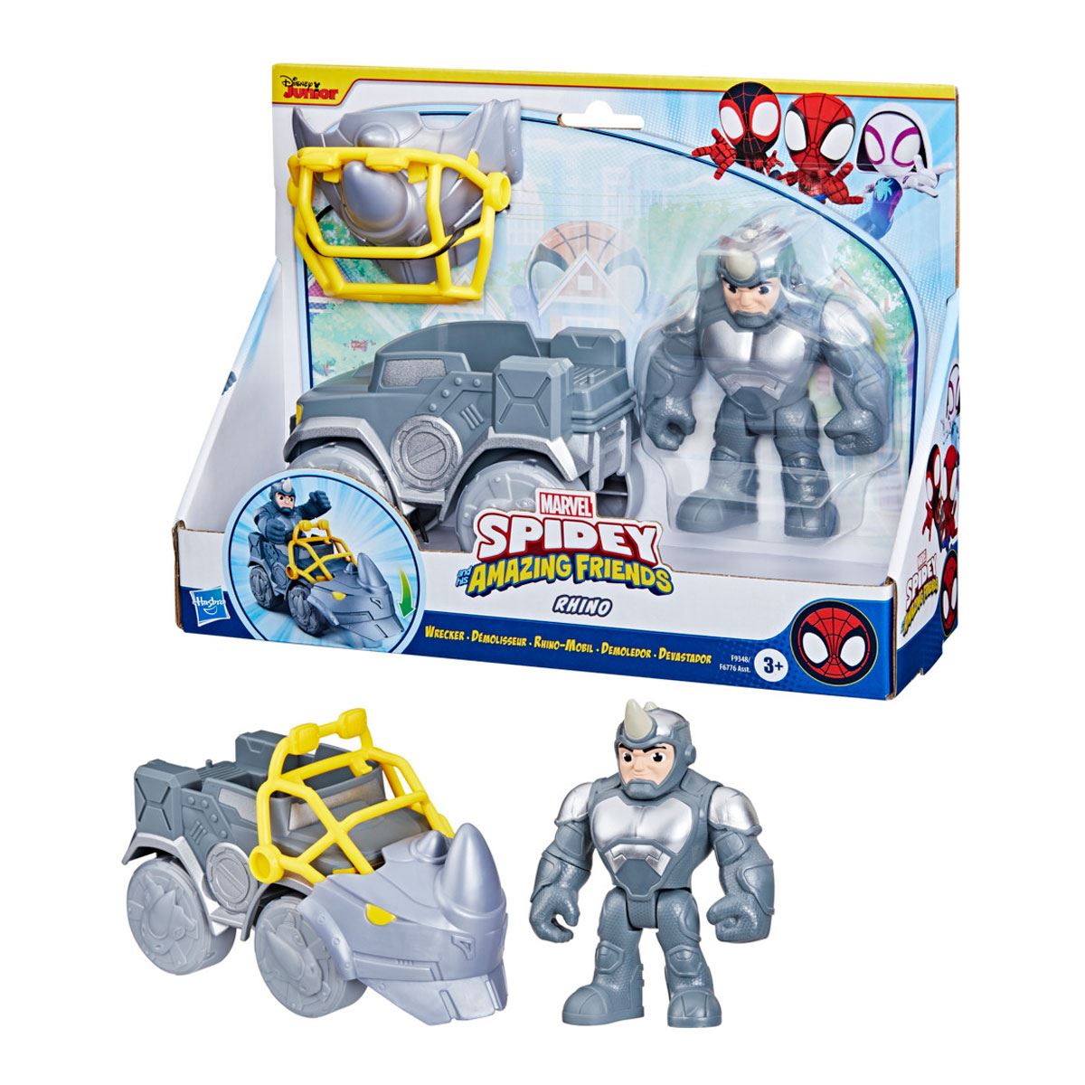 El Sorprendente Juego Del Hombre Araña Rinoceronte