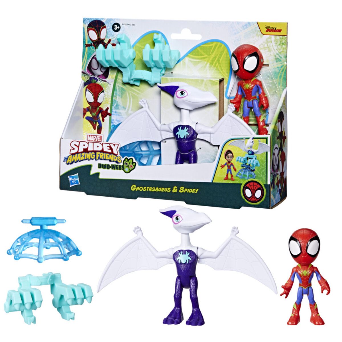 Set Figuras de Acción Ghostasaurus y Spidey Marvel Spidey and His ...