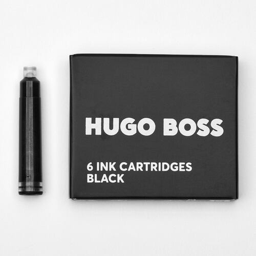 Set de Repuestos para Pluma Fuente HUGO BOSS color Negro 6 Piezas