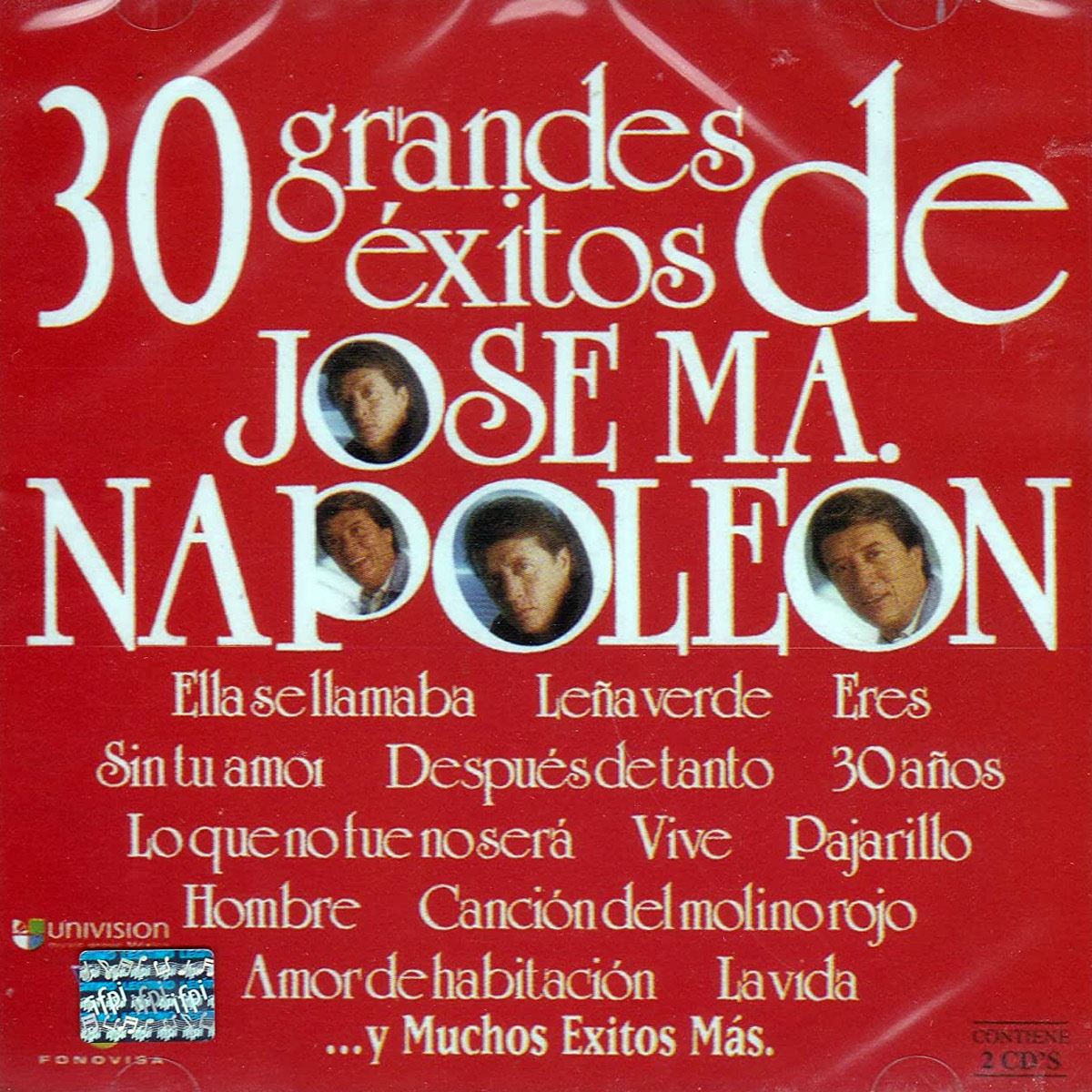 CD Napoleón - 30 Éxitos de José María Napoleón
