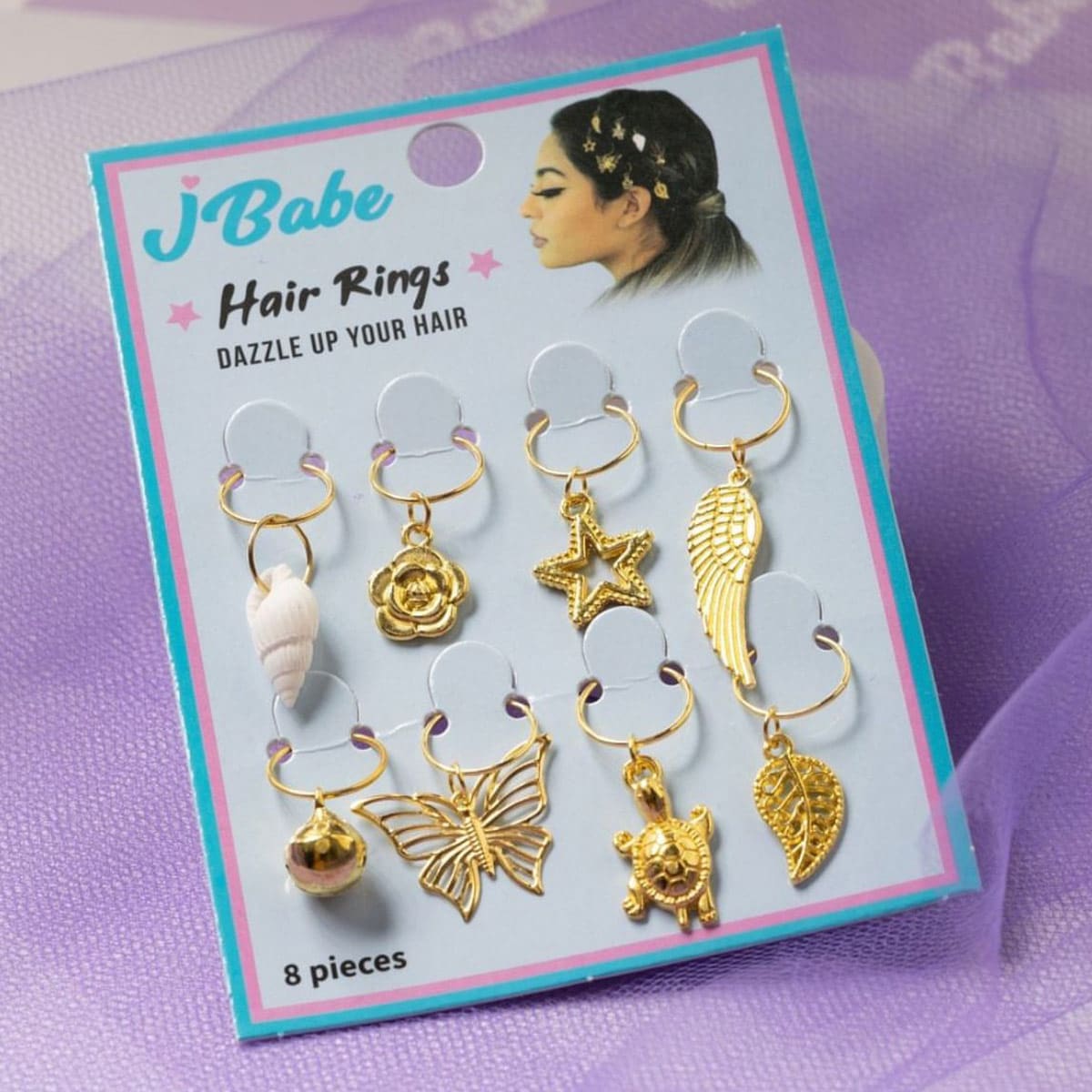 Anillos Para Cabello Dazzle Up Your Hair Jbabe