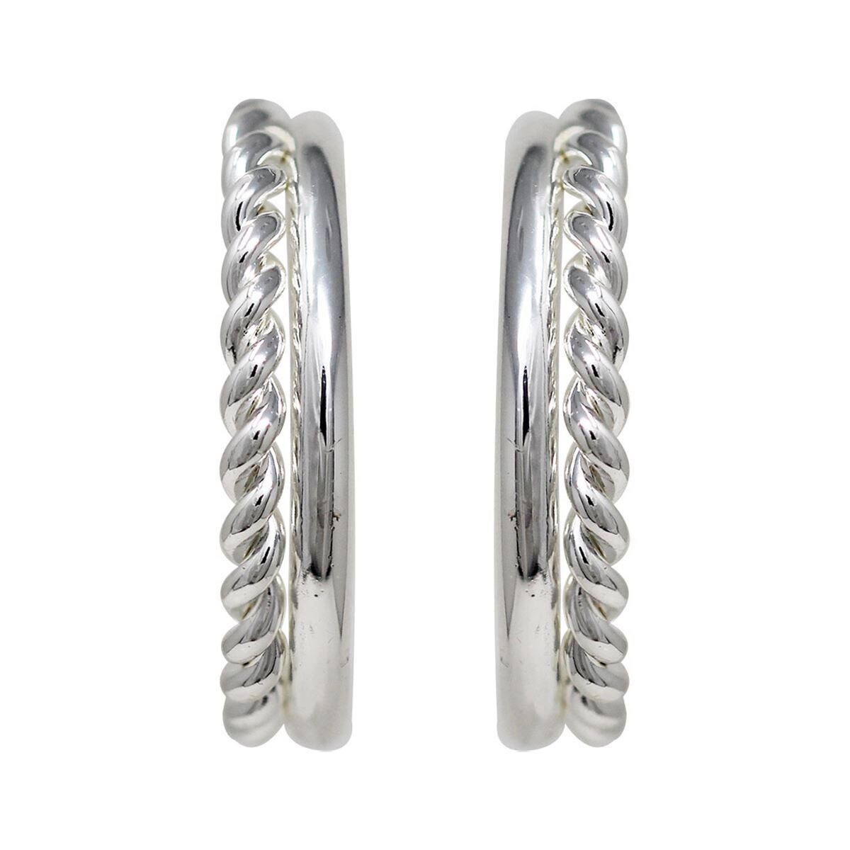 Aretes Napier Color Plata