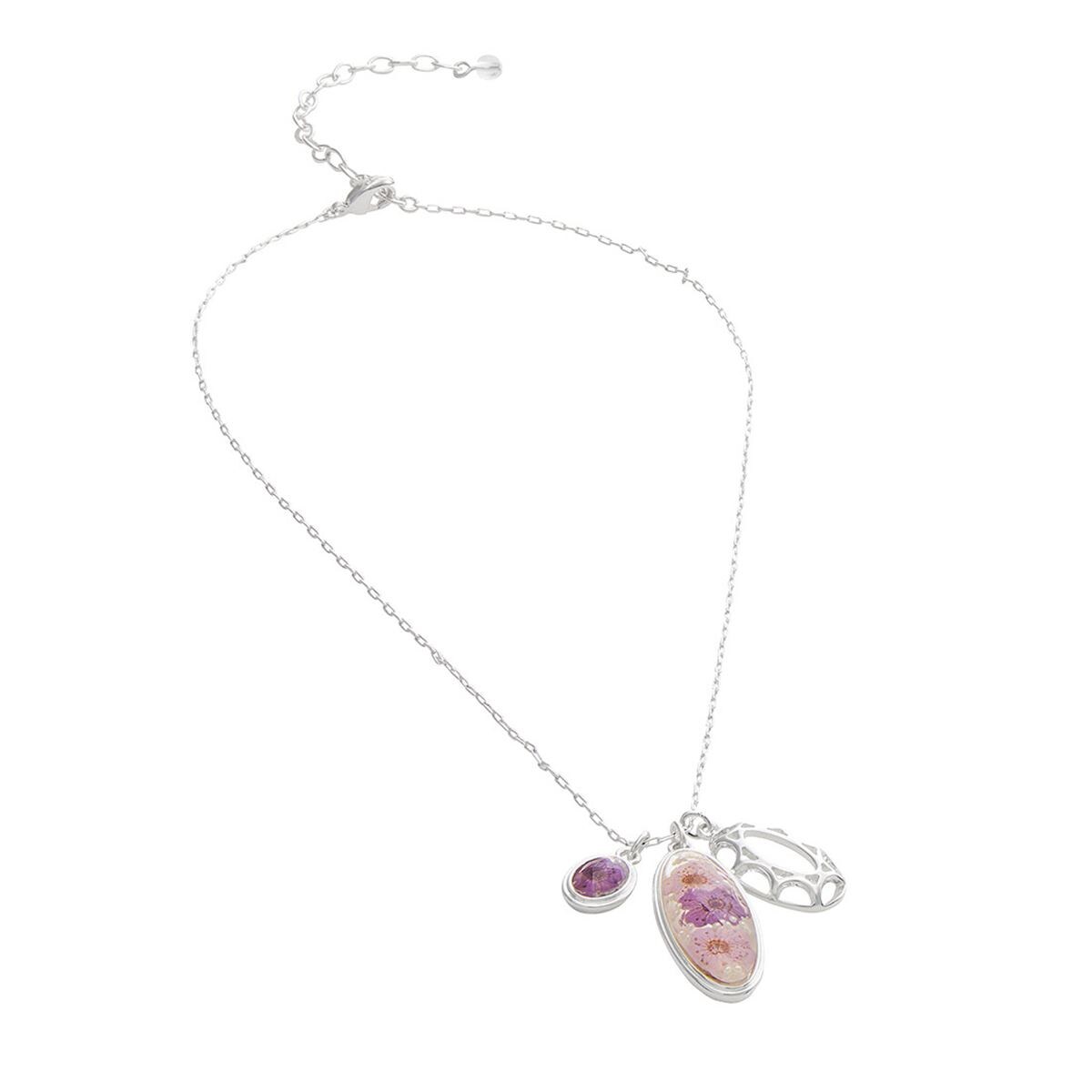 Collar Napier Color Plata