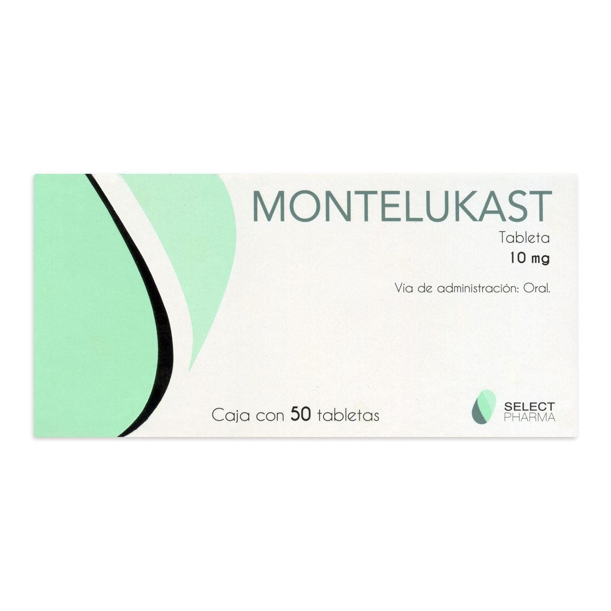 MONTELUKAST 10 MG 50 TAB LGEN
