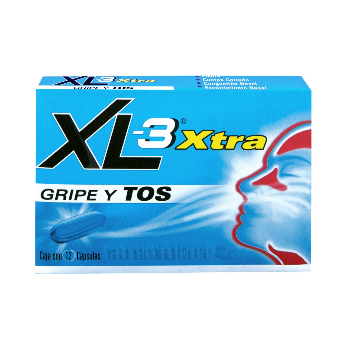 XL 3 Xtra 12 Cápsulas