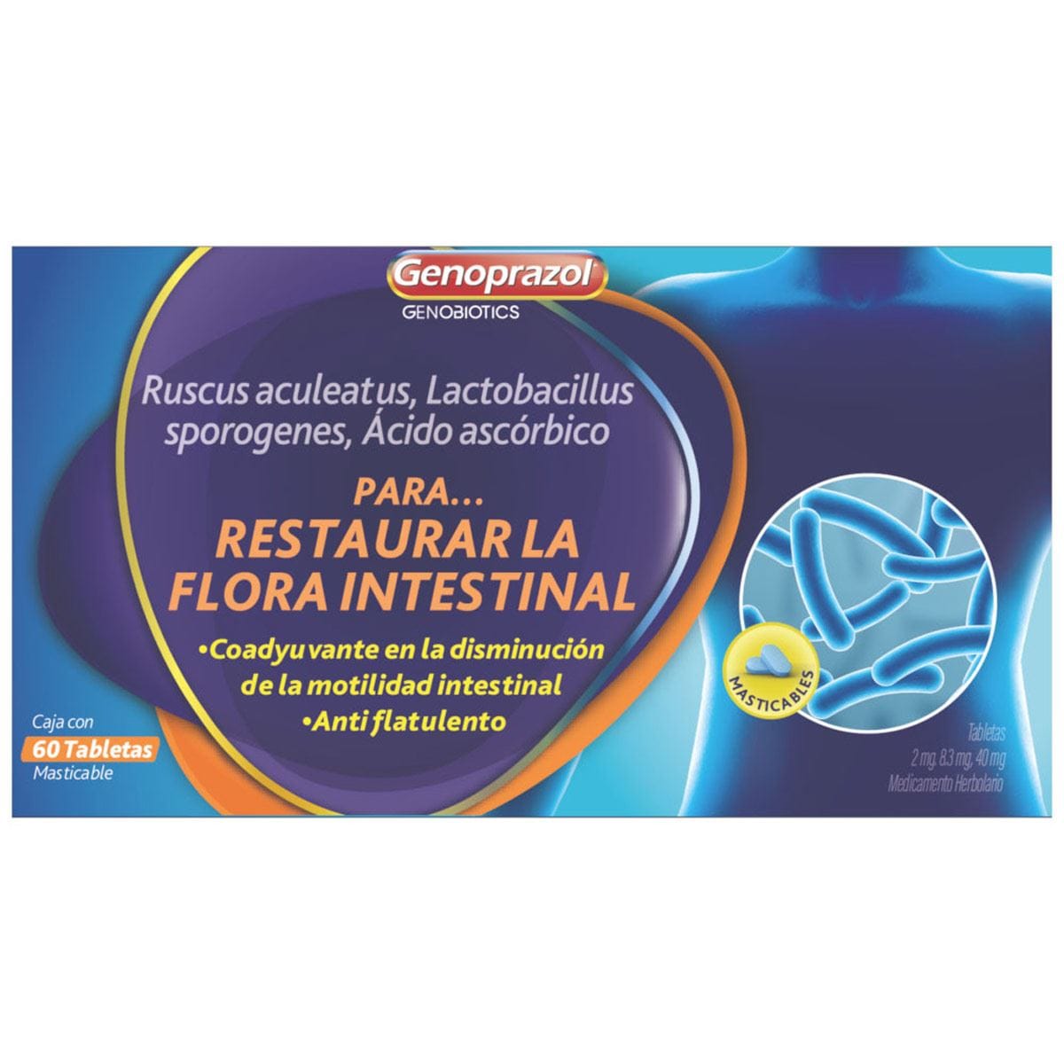 Genobiotics 60 Tabletas