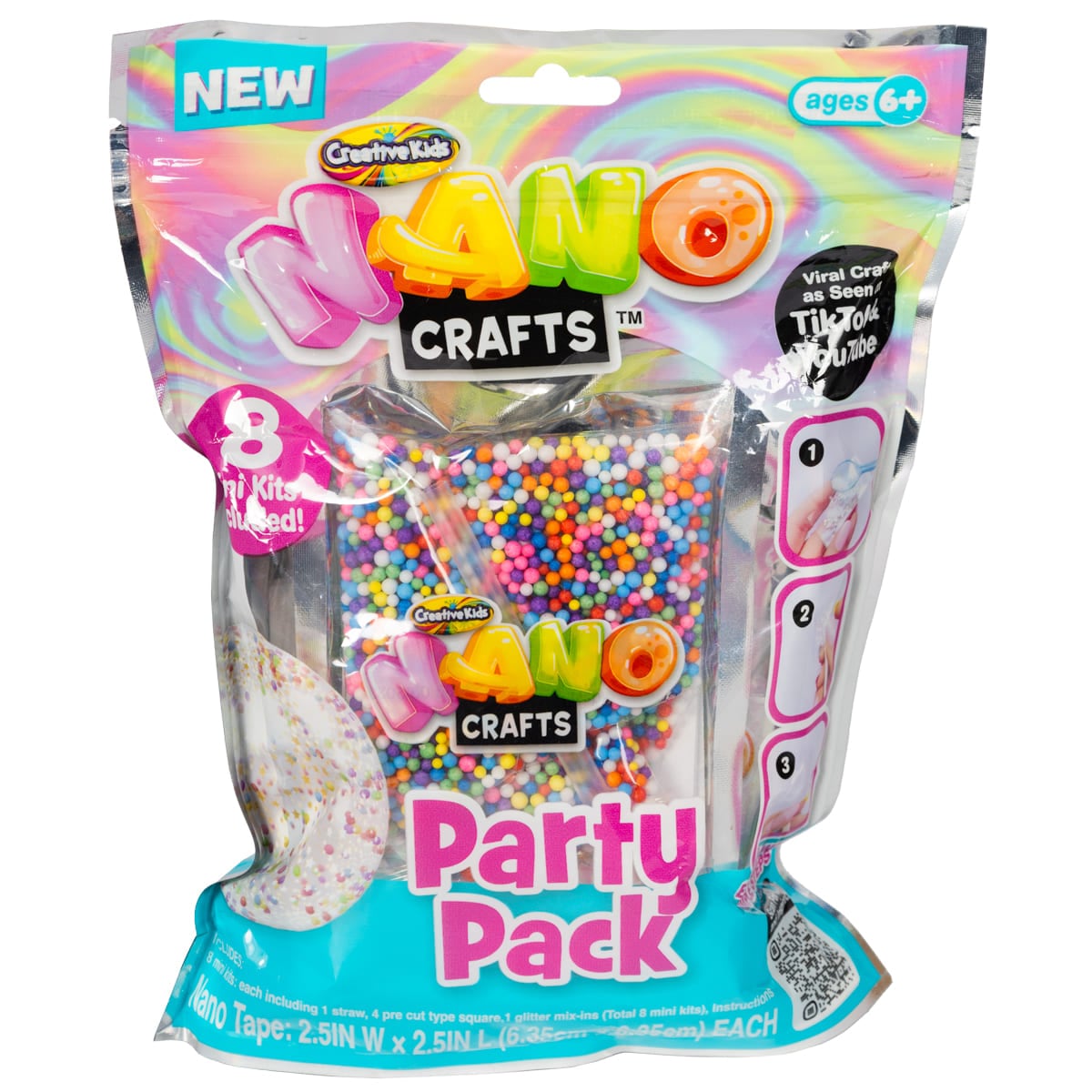 Juego de Manualidades Paquete de Fiesta Nano Crafts