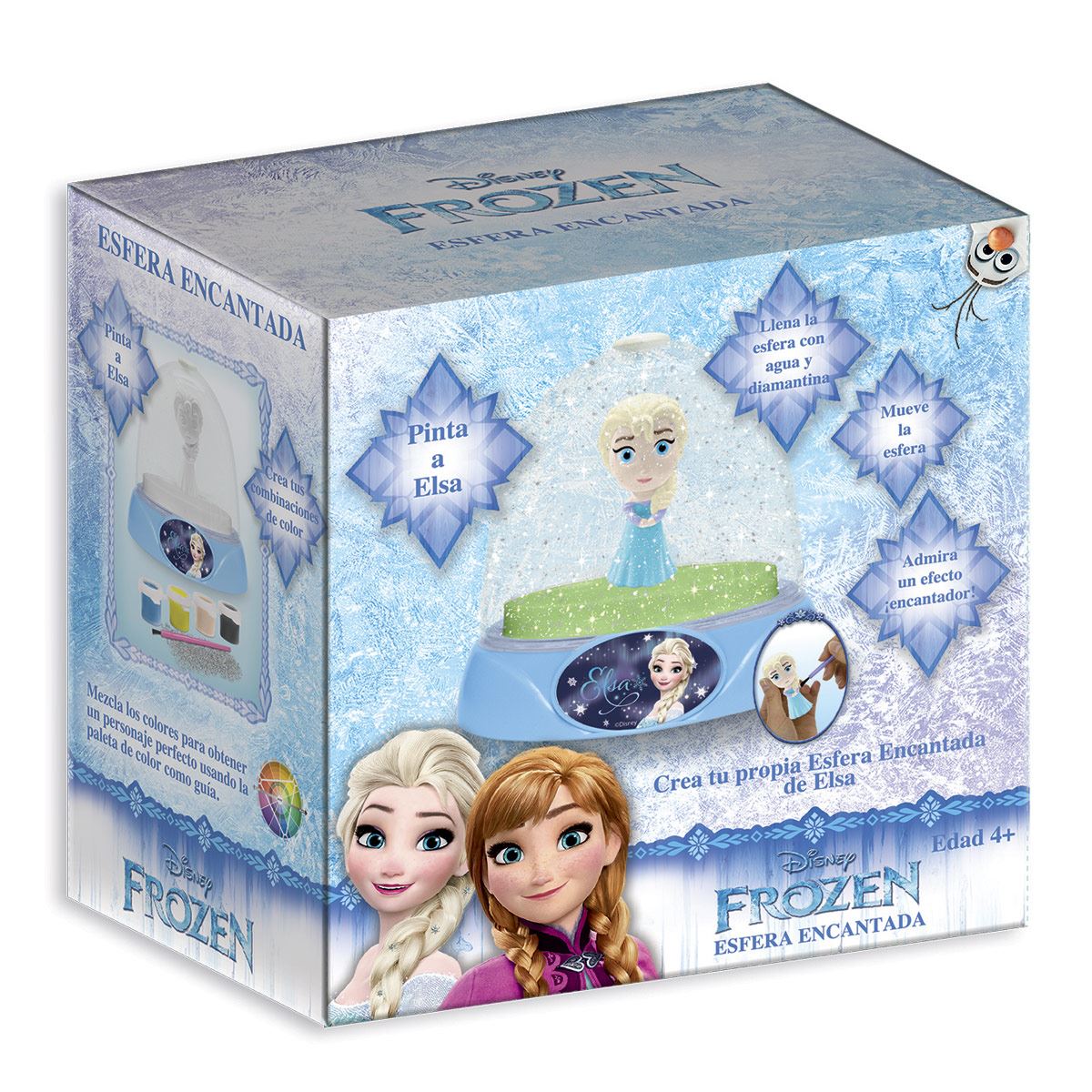Esfera Encantada Frozen, Caja Cartón