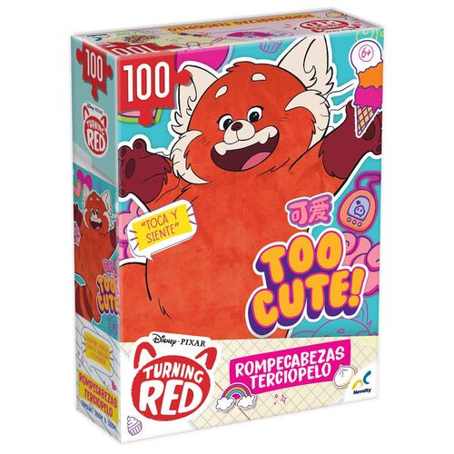 Rompecabezas especial aterciopelado turning red