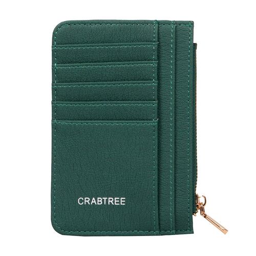 Cartera Crabtree color verde modelo E3 344