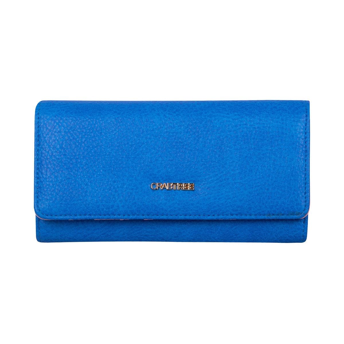 Cartera color azul para Mujer Crabtree