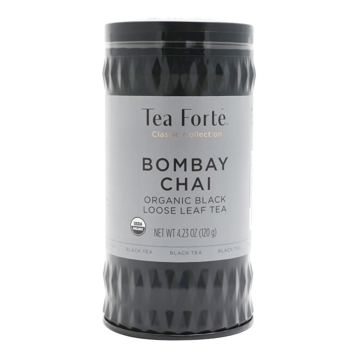 Bote de Té Negro Bombay Chai 120 g Tea Forte