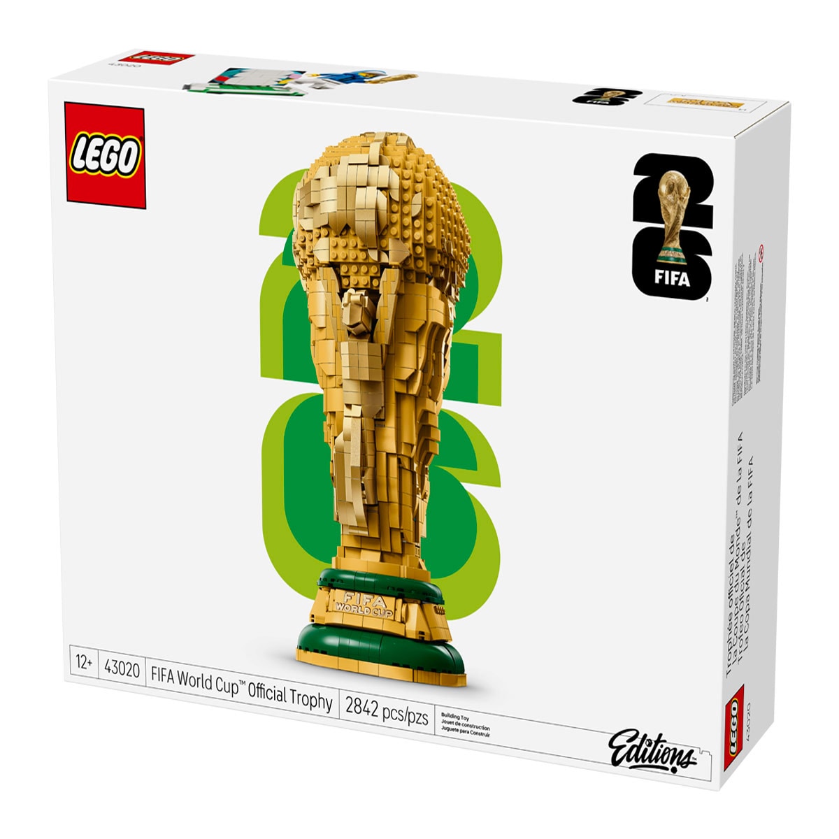 LEGO® Editions Trofeo Oficial de la Copa Mundial de la FIFA 43020