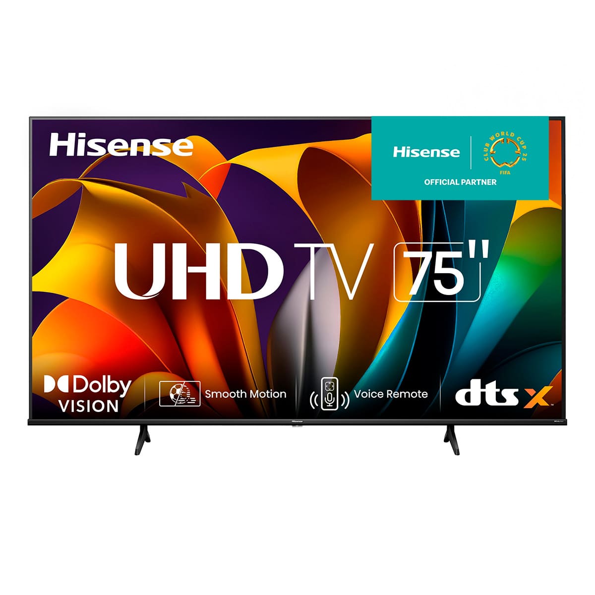 Pantalla Hisense de 75 Pulgadas 4K Android TV 75A6N